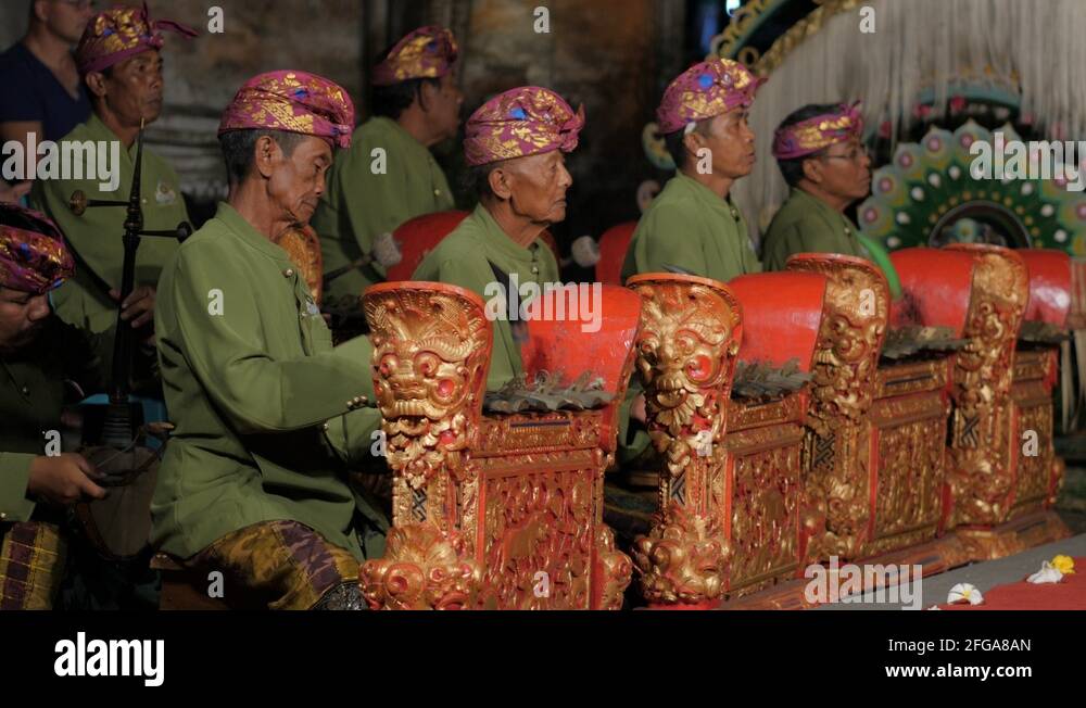 Balinese gamelan musicians Stock Videos & Footage - HD and 4K Video ...