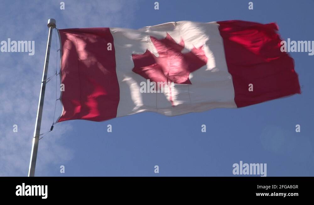 Ontario flag in wind Stock Videos & Footage - HD and 4K Video Clips - Alamy