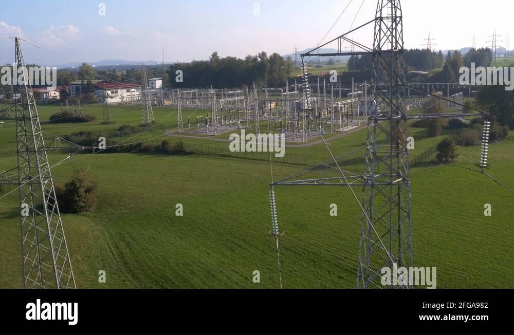 Electrical pylon and wires Stock Videos & Footage - HD and 4K Video ...