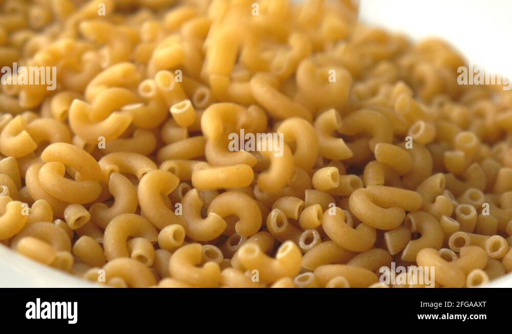 Elbows pasta Stock Videos & Footage - HD and 4K Video Clips - Alamy