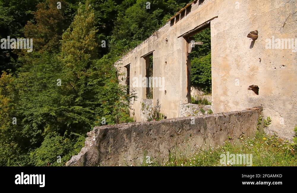 Ruined factory wall Stock Videos & Footage - HD and 4K Video Clips - Alamy