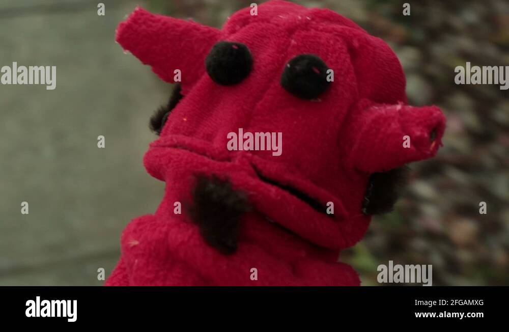 devil puppet evil funny evil Stock Video Footage - Alamy
