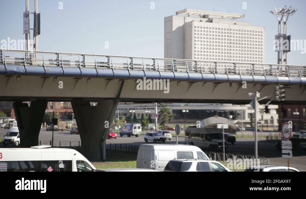 Transportation system daylight city bridge Stock Videos & Footage - HD ...