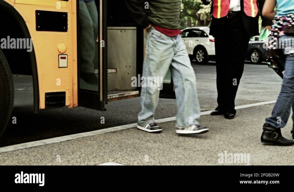 Horizontal school bus Stock Videos & Footage - HD and 4K Video Clips ...