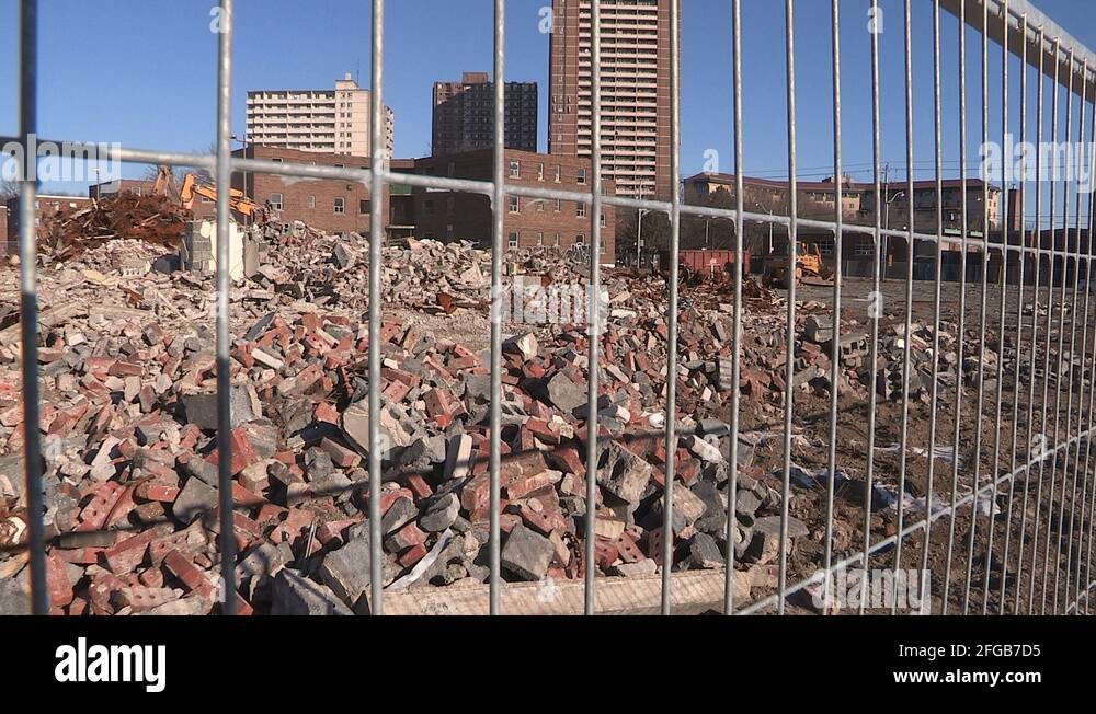 Public social housing buildings being demolished for rich condominiums ...