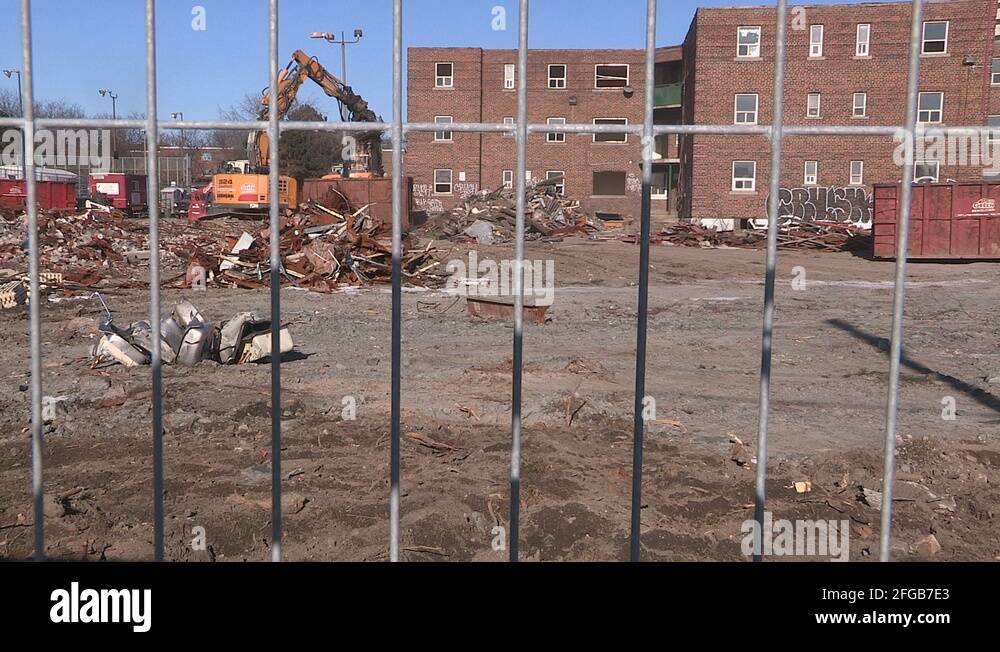 Public social housing buildings being demolished for rich condominiums ...