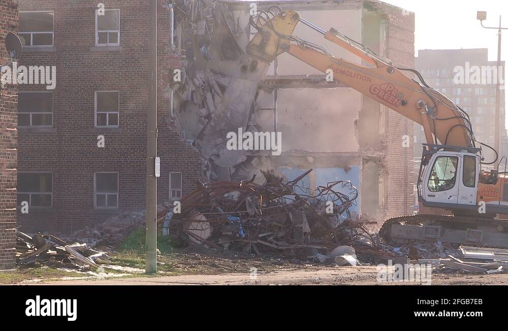 Public social housing buildings being demolished for rich condominiums ...