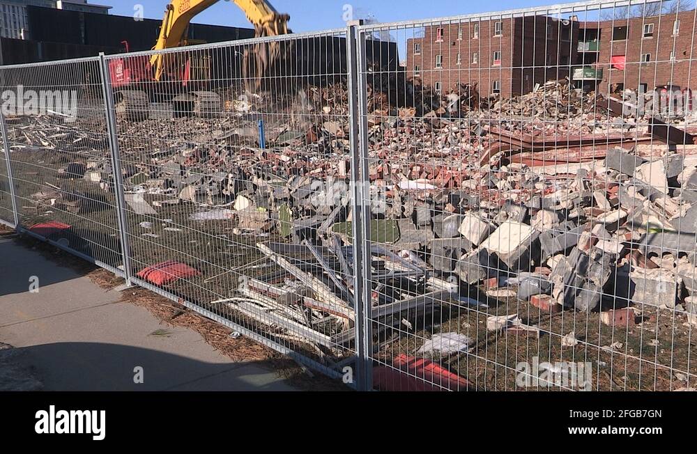 Public social housing buildings being demolished for rich condominiums ...