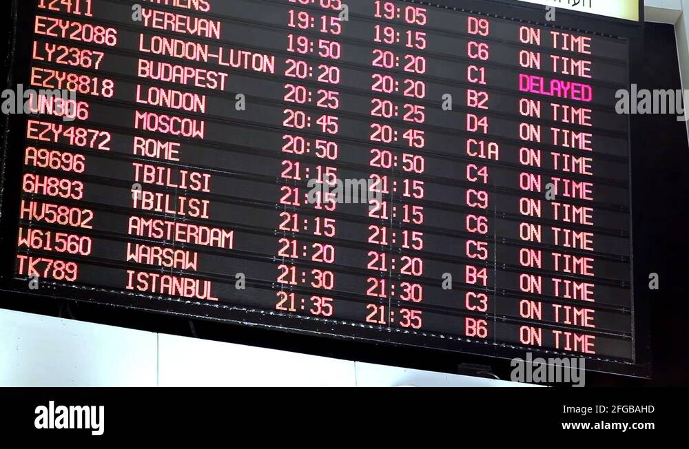 Airport flight delayed Stock Videos & Footage - HD and 4K Video Clips ...