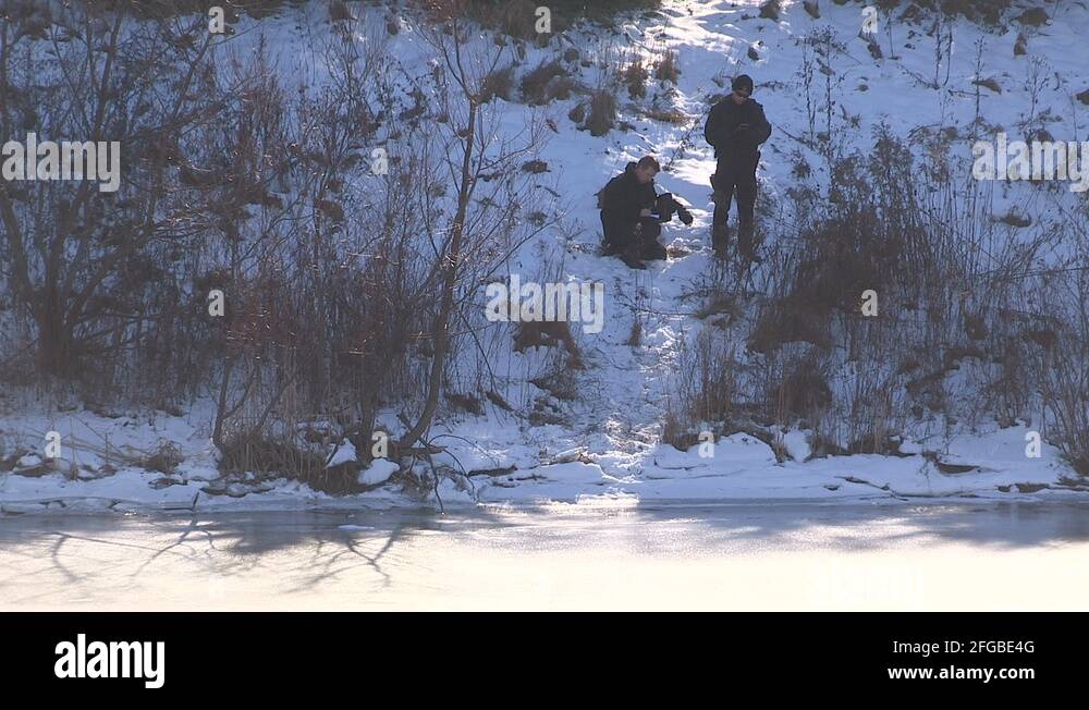 police officers and find body of missing woman in possible crime scene ...