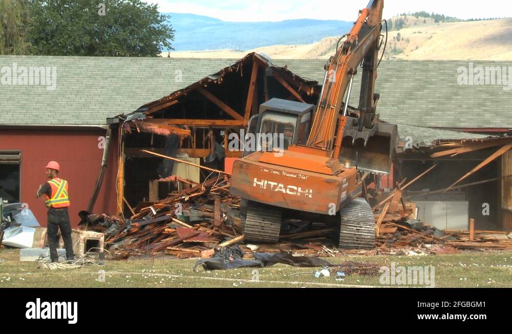 Demolition building action Stock Videos & Footage - HD and 4K Video ...