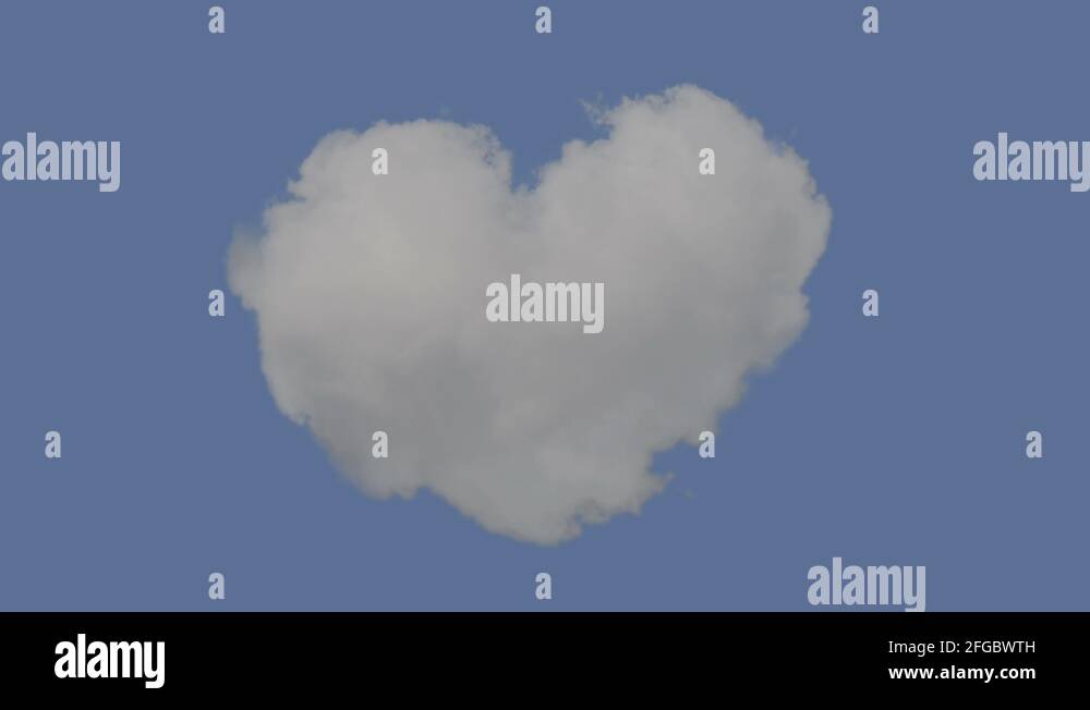 Heart shape cloud in sky Stock Videos & Footage - HD and 4K Video Clips ...