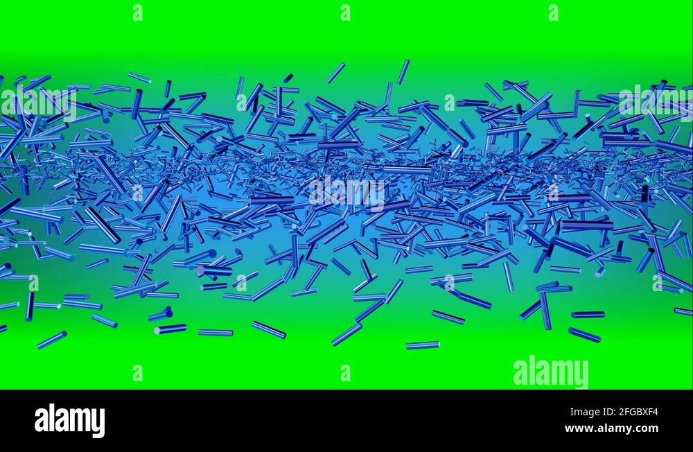 Animated loop able nice visual slow moving rectangle particles Stock ...