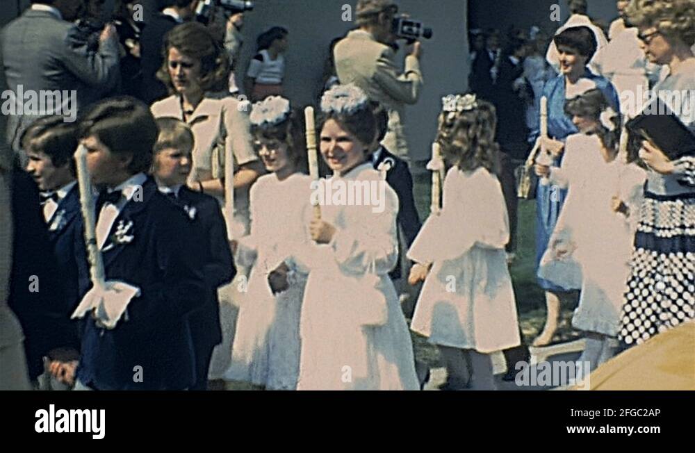 Children at their first communion Stock Videos & Footage - HD and 4K ...