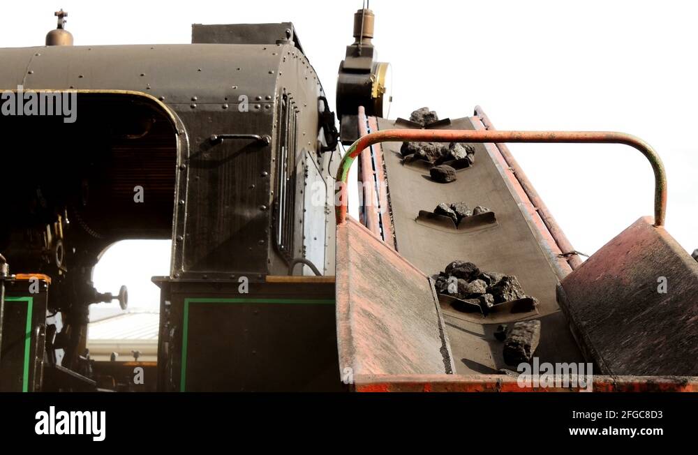 old steam locomotive train. steam engine power. nostalgic historical ...