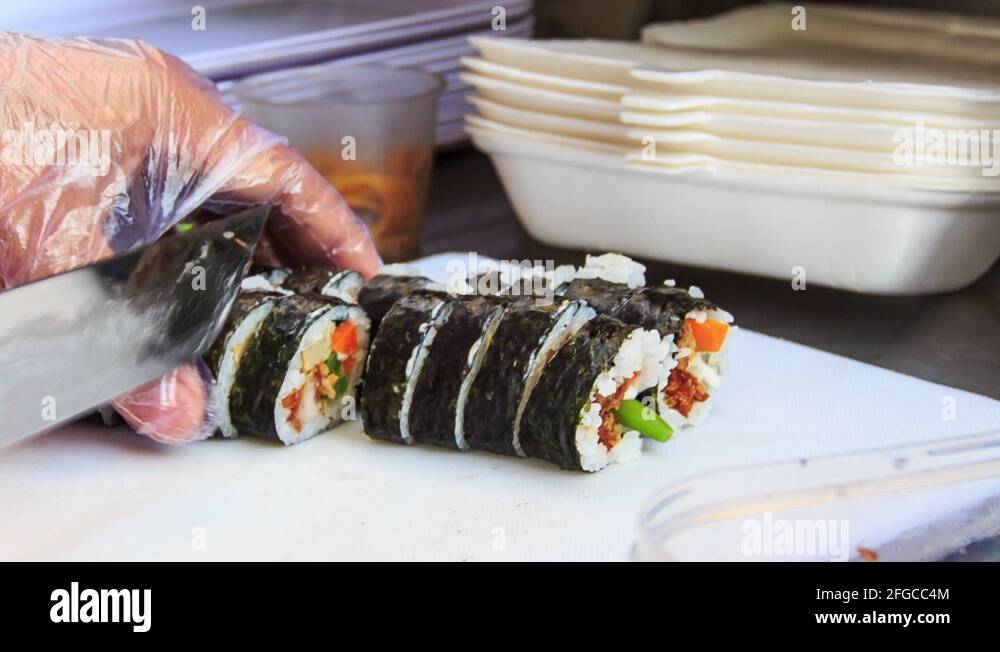 Cut sushi Stock Videos & Footage - HD and 4K Video Clips - Alamy