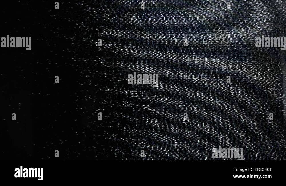 Tv noise pollution waves Stock Video Footage - Alamy