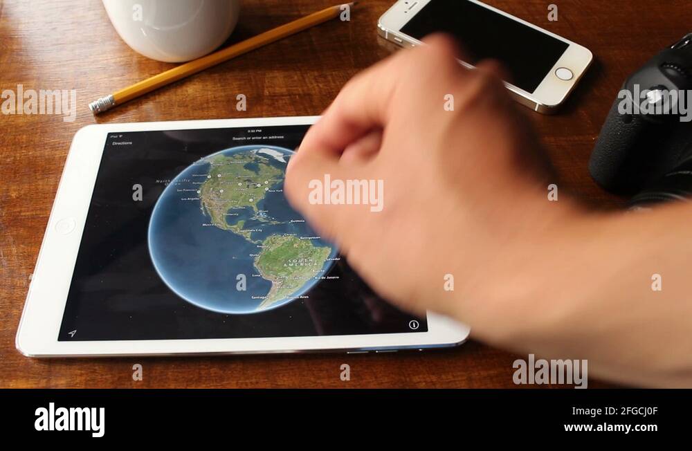 Young Man Scanning With Google Maps On His IPad Stock Video Footage Alamy young-man-scanning-with-google-maps-on-his-ipad-stock-video-footage-alamy
