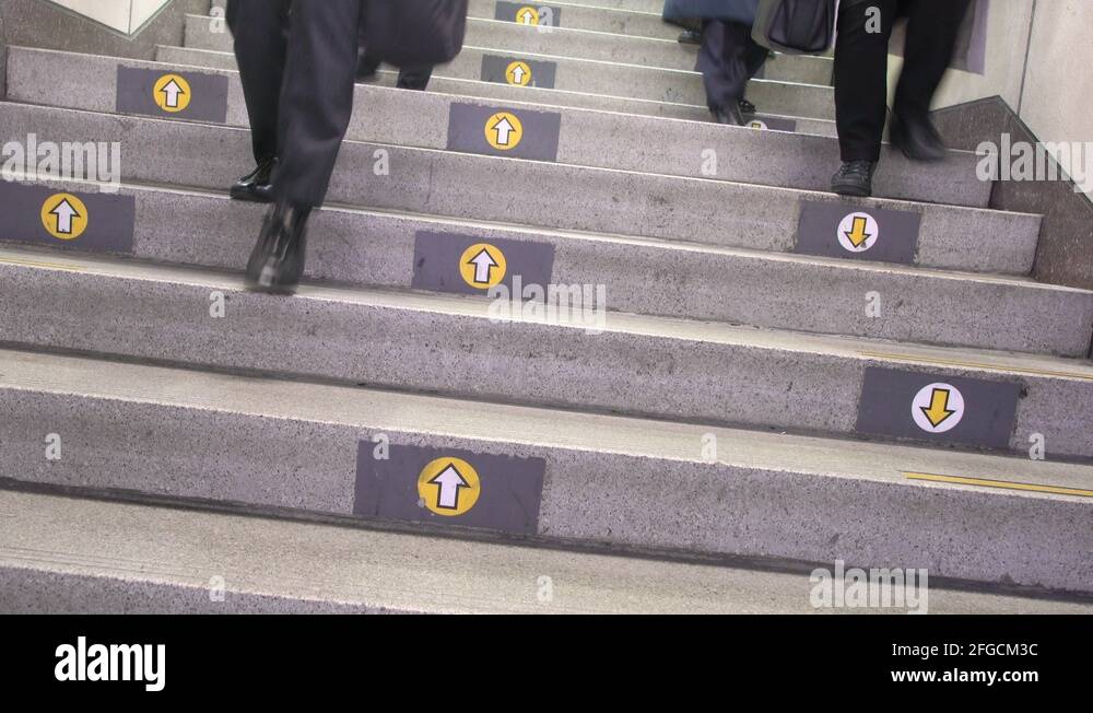 Arrows on stairs Stock Videos & Footage - HD and 4K Video Clips - Alamy