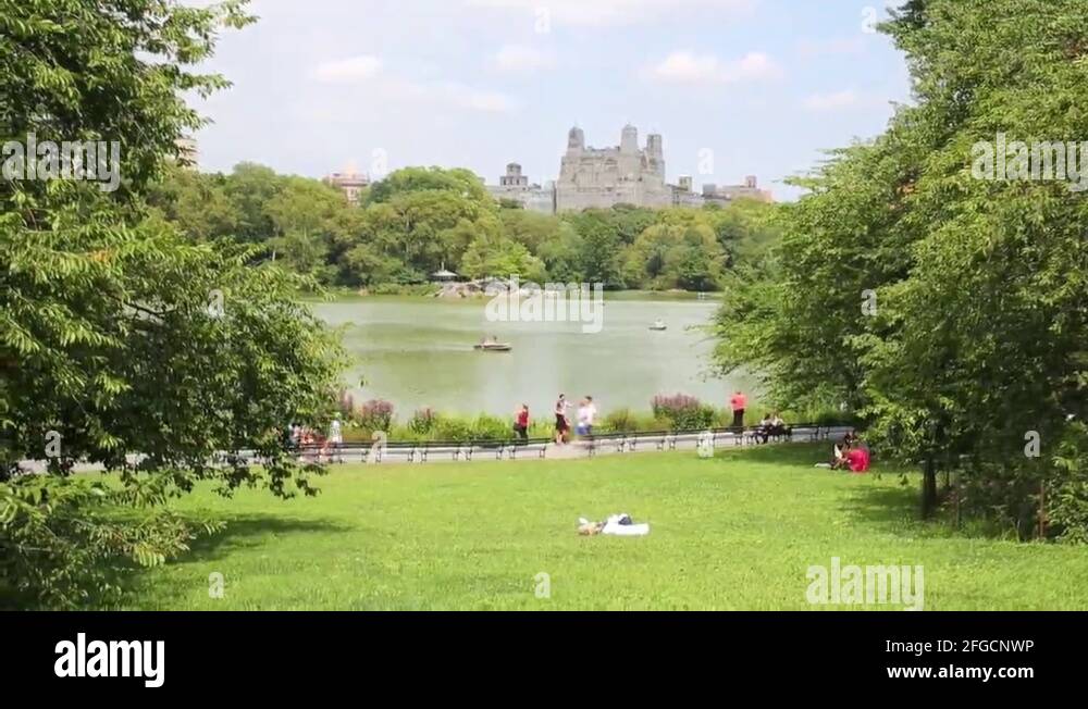 Belvedere castle central park manhattan new york lake pond nyc Stock ...