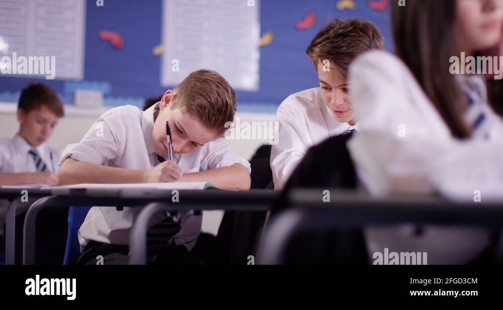 School boys chatting classroom Stock Videos & Footage - HD and 4K Video ...