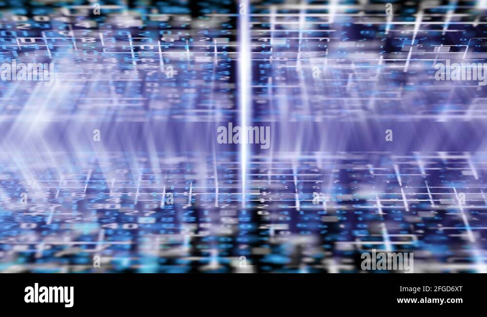 Streaming digital data with light beams - Data Storm 0563 HD, 4K Stock ...