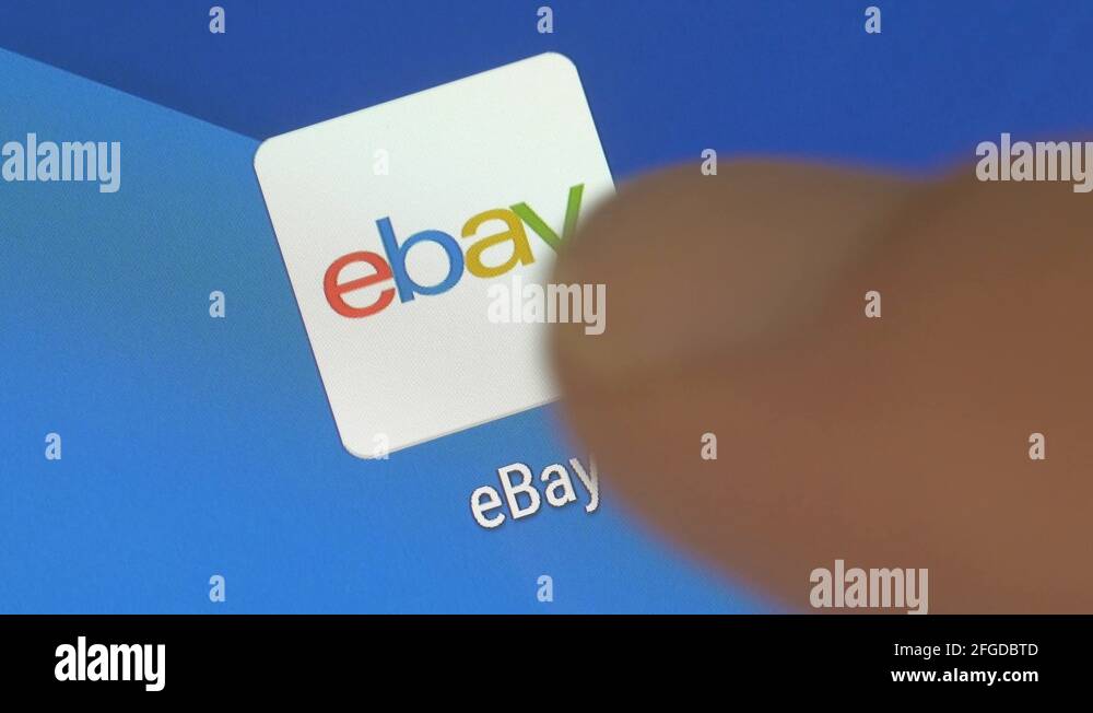 Ebay digital app Stock Videos & Footage - HD and 4K Video Clips - Alamy