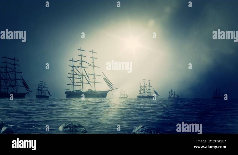 Medieval ships art Stock Videos & Footage - HD and 4K Video Clips - Alamy