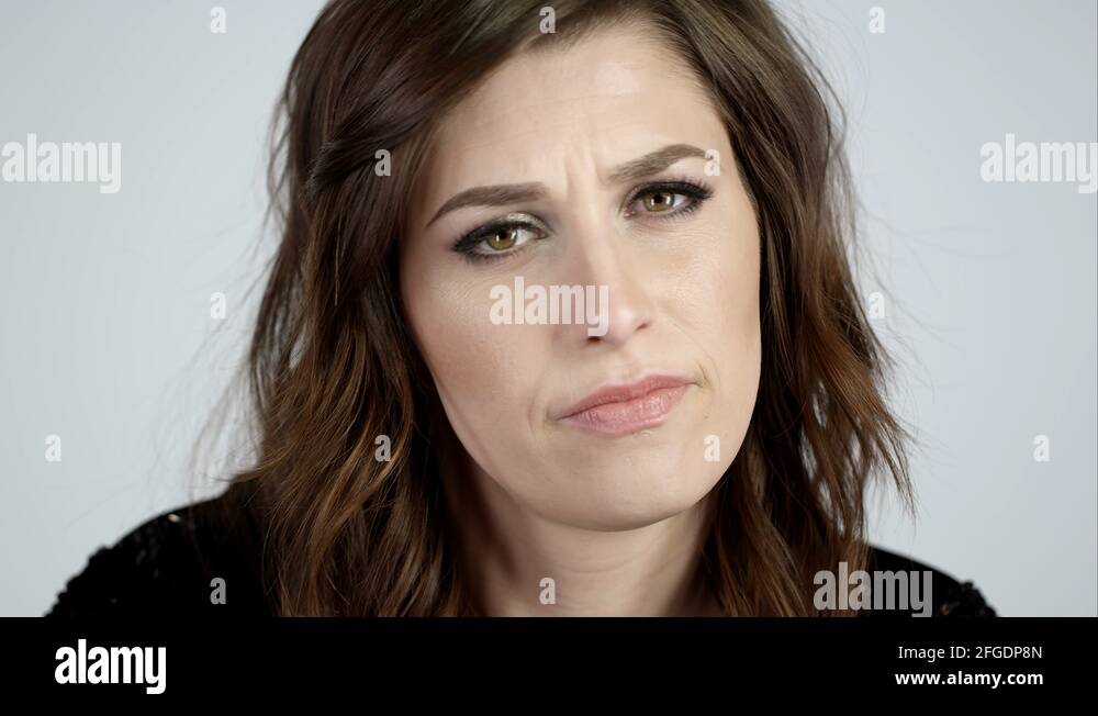 Stern face woman Stock Videos & Footage - HD and 4K Video Clips - Alamy