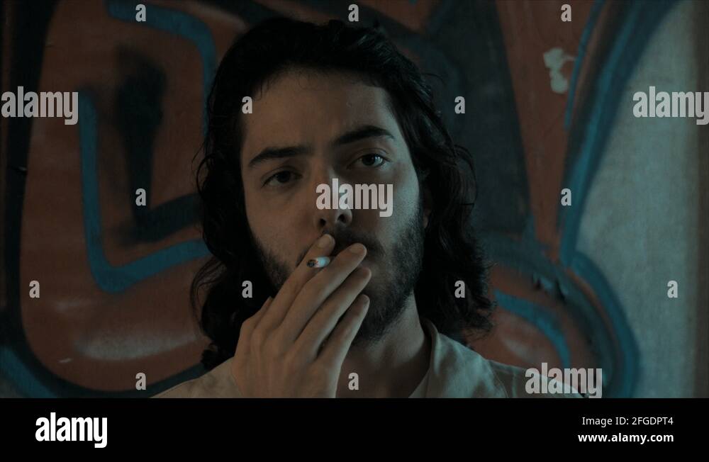Sad person smoking Stock Videos & Footage - HD and 4K Video Clips - Alamy