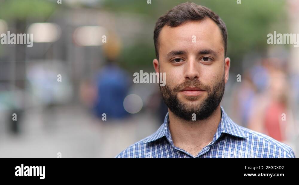 Portrait happy caucasian man smiling Stock Videos & Footage - HD and 4K ...