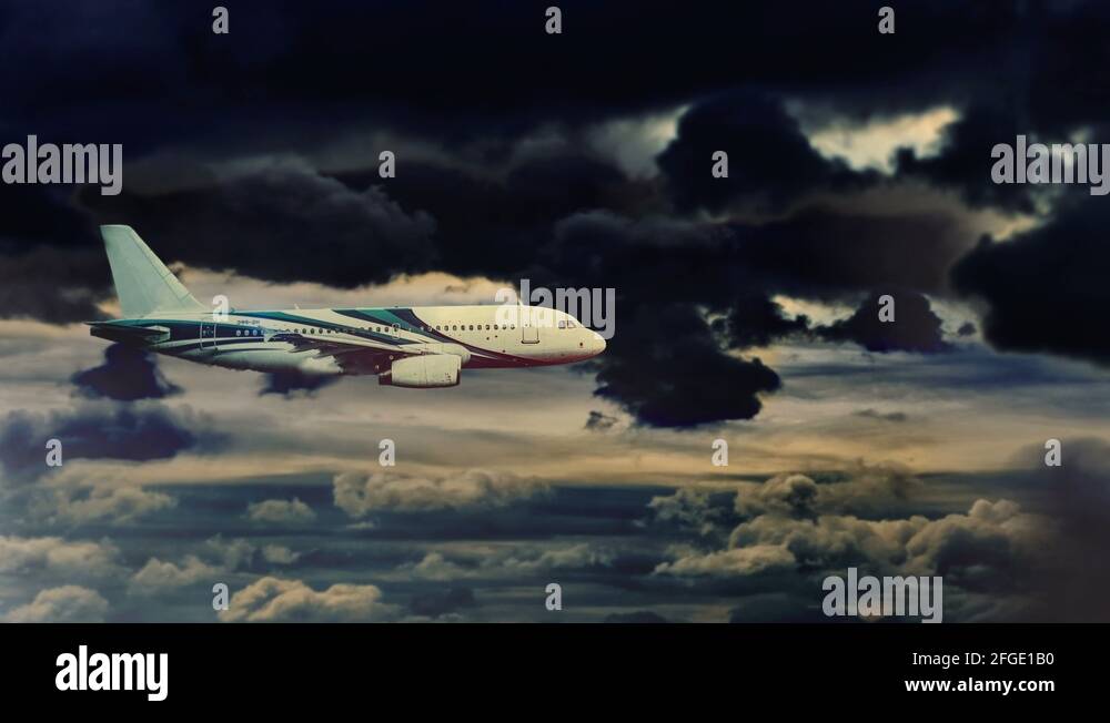 Airplane plane storm dramatic Stock Videos & Footage - HD and 4K Video ...