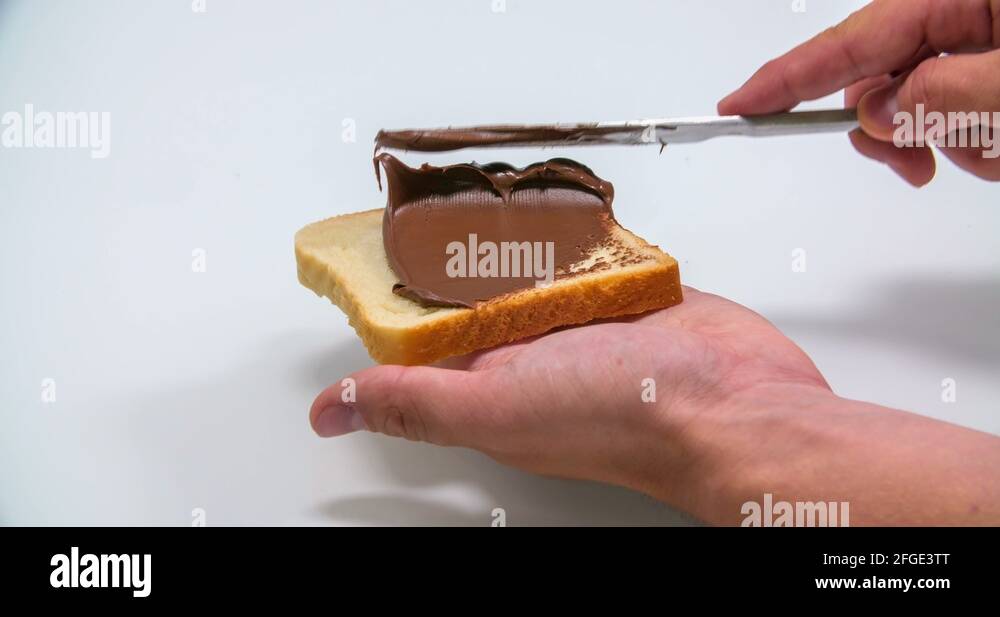 Nutella on toast Stock Videos & Footage - HD and 4K Video Clips - Alamy