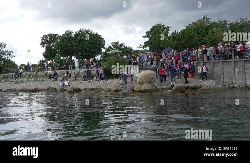 Mermaid of the north statue Stock Videos & Footage - HD and 4K Video ...