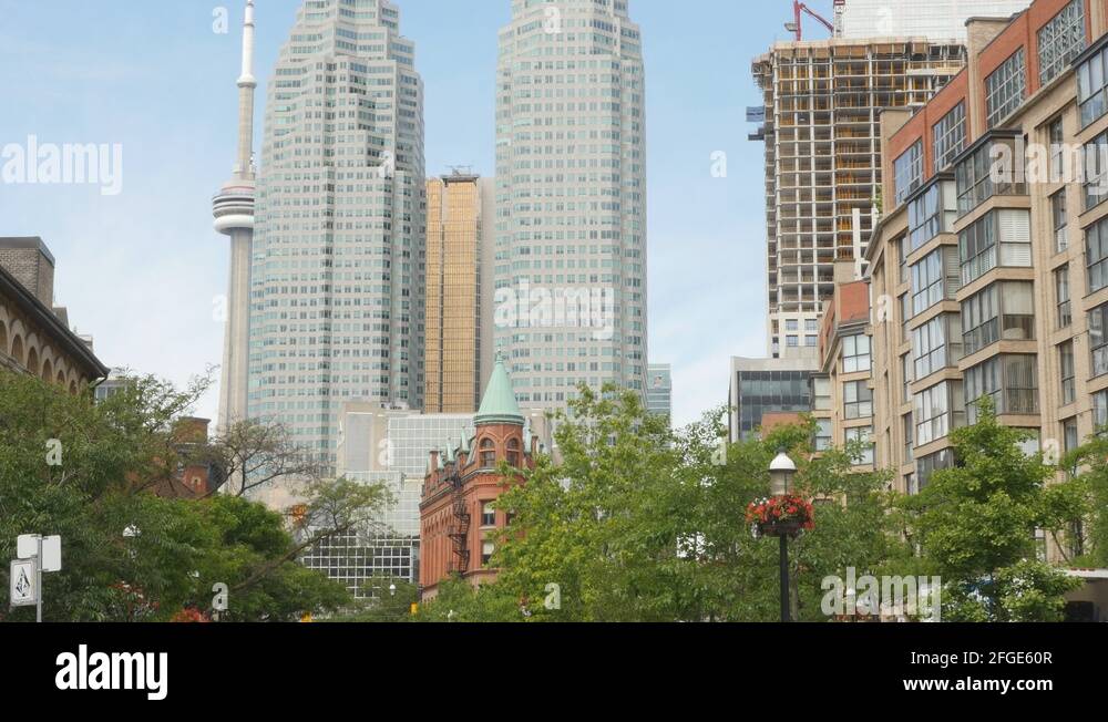 Urban landscape in St Lawrence neighborhood of Toronto, Canada Stock ...