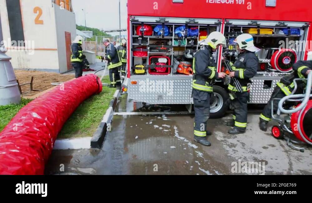 Work fire truck Stock Videos & Footage - HD and 4K Video Clips - Alamy
