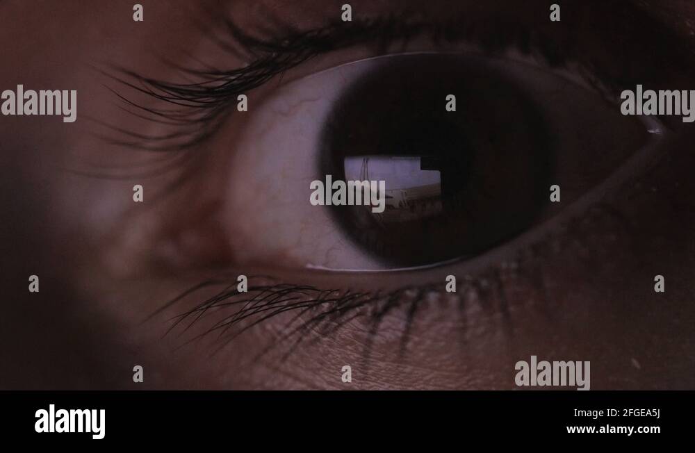 Computer screen reflection eye Stock Videos & Footage - HD and 4K Video ...