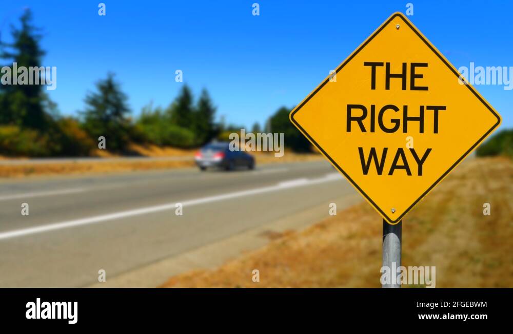 Right of way road Stock Videos & Footage - HD and 4K Video Clips - Alamy