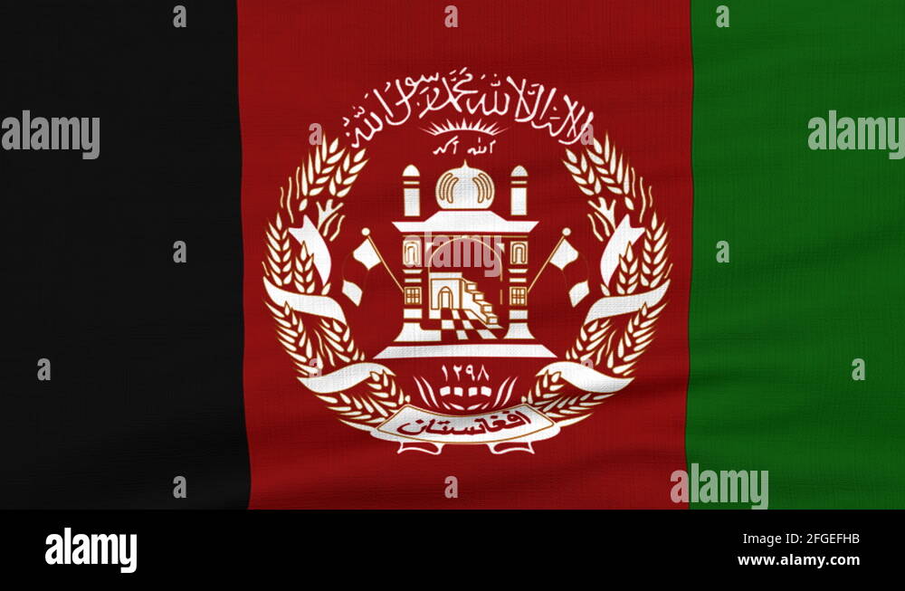 National flag afghanistan on Stock Videos & Footage - HD and 4K Video ...
