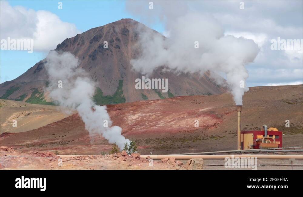 Geothermal power generator Stock Videos & Footage - HD and 4K Video ...
