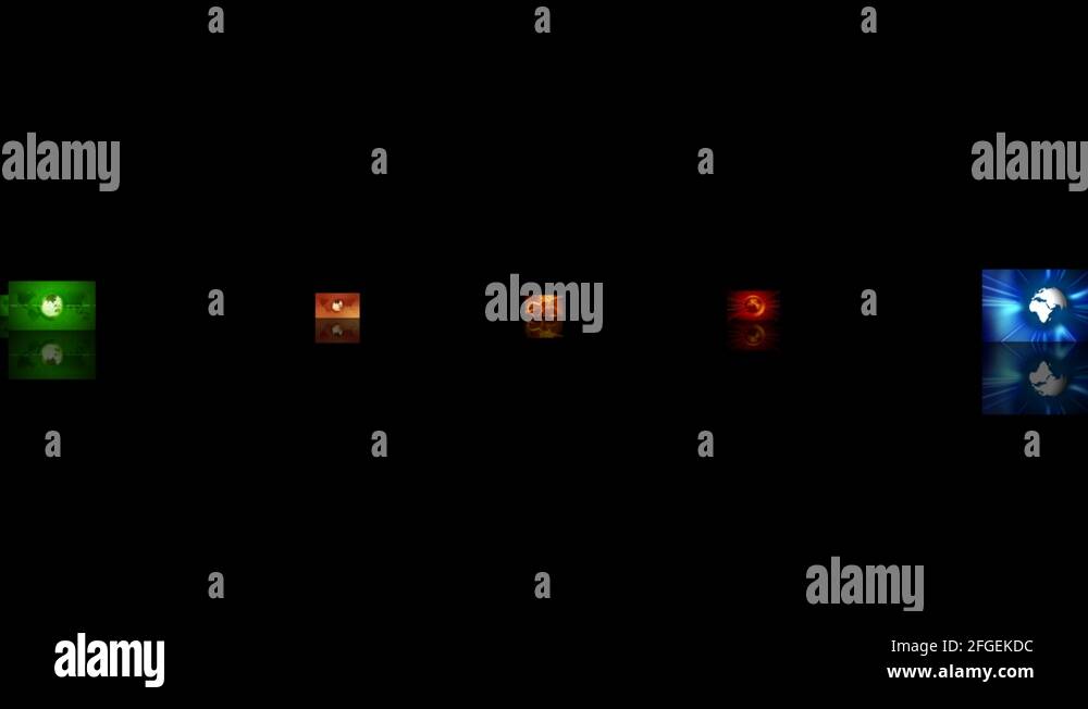Video wall mass media animation Stock Video Footage - Alamy