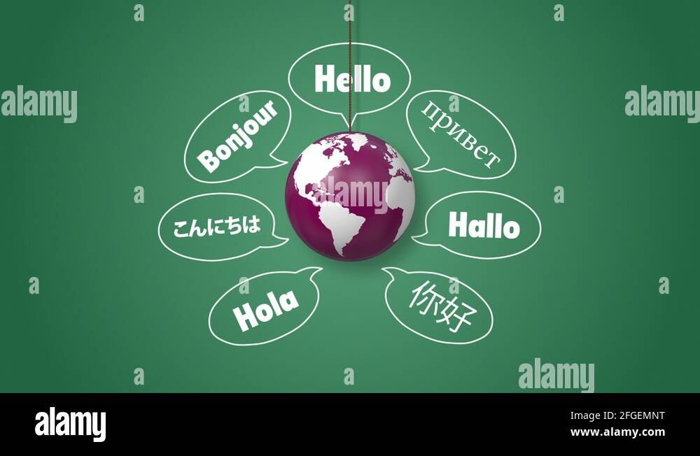 People saying hello different languages Stock Videos & Footage - HD and ...