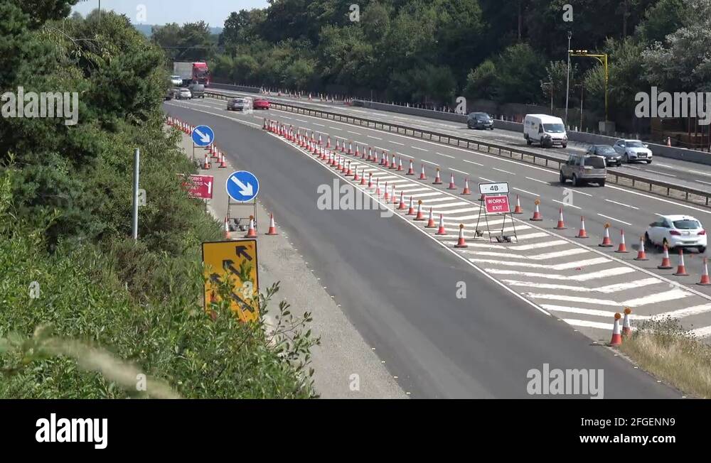 Car breakdown motorway traffic jam Stock Videos & Footage - HD and 4K ...