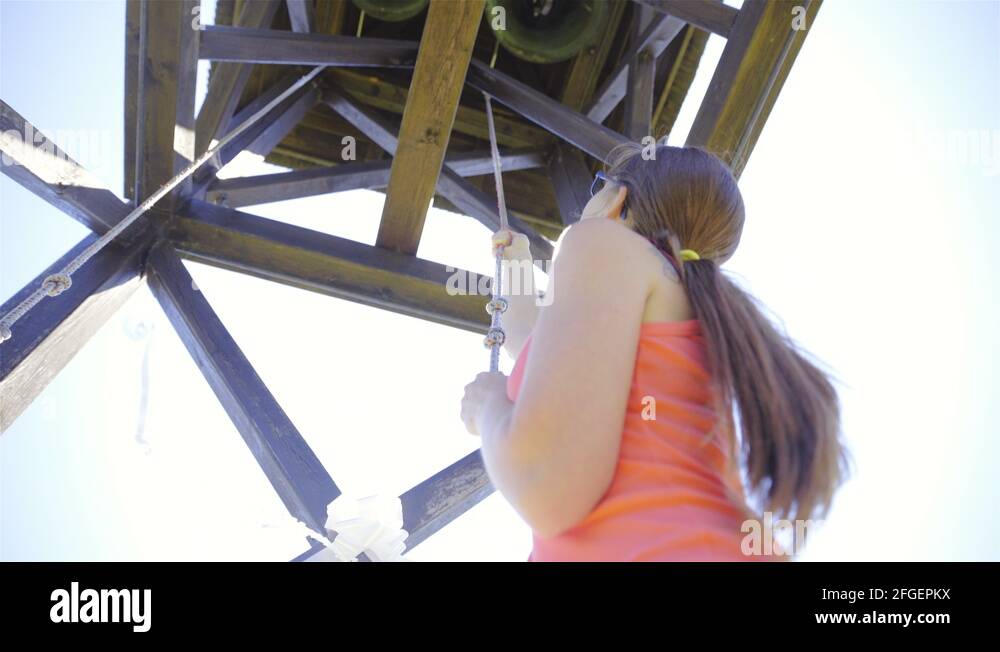 Pull the rope to ring the bell Stock Videos & Footage - HD and 4K Video ...
