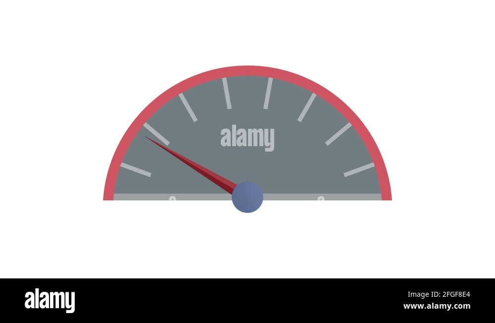 speedometer animation, full power or failing to start concept loop ...