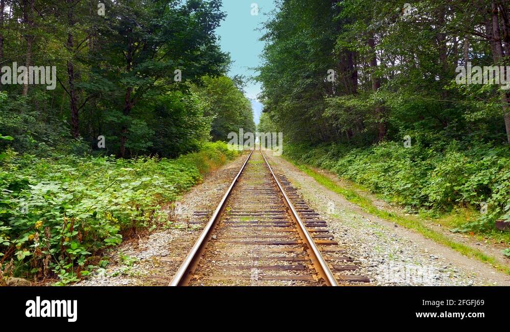 Rail railway tracks scenic Stock Videos & Footage - HD and 4K Video ...