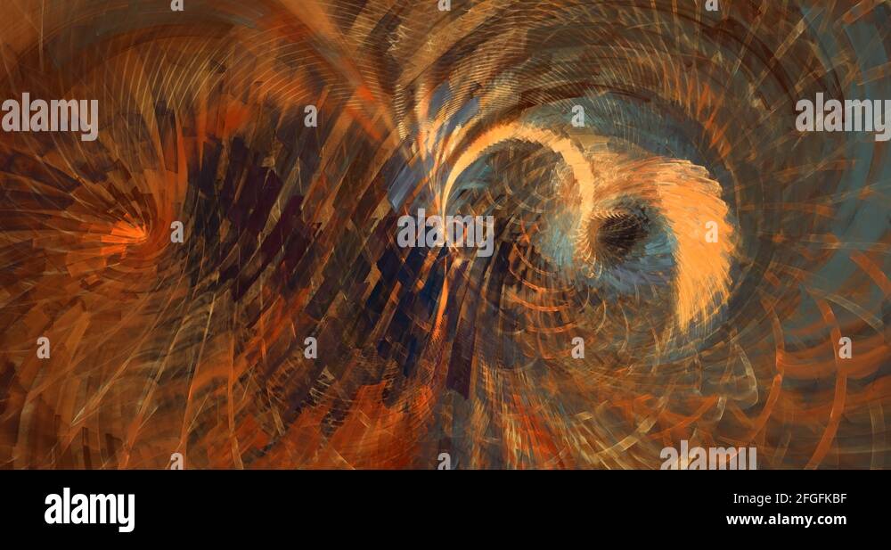 4K abstract gold toned particle texture seamless looping fractal Stock ...