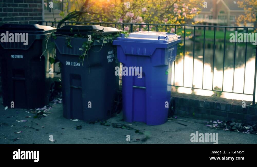Trash and recycle bins Stock Videos & Footage - HD and 4K Video Clips ...