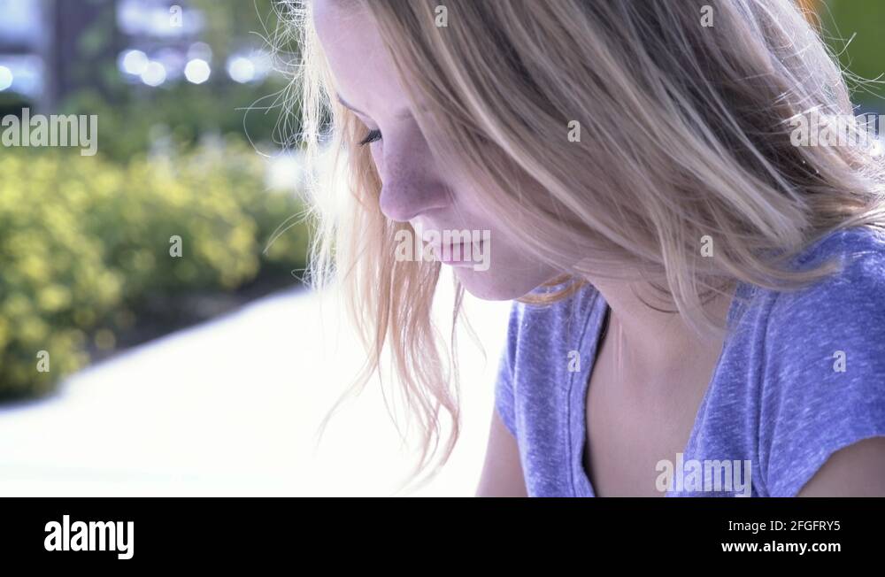 Withdrawn girl Stock Videos & Footage - HD and 4K Video Clips - Alamy