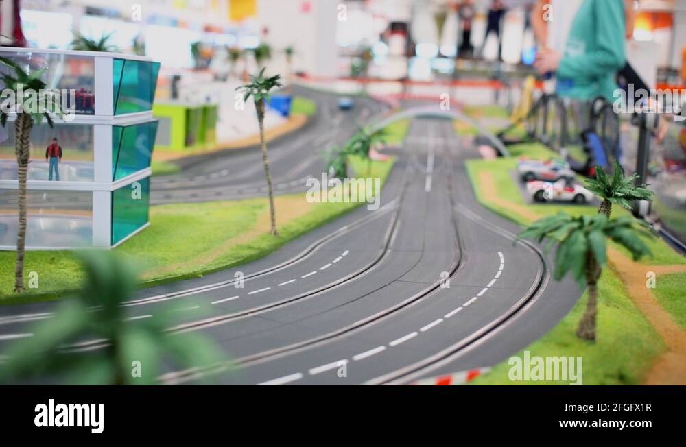 Miniature car racing track Stock Videos & Footage - HD and 4K Video ...